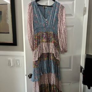 Spell | Dresses | Nwt Spell Dolly Rara Gown In Patchwork S | Poshmark